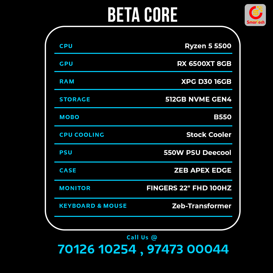 SMT BETA CORE - Smartech Computers