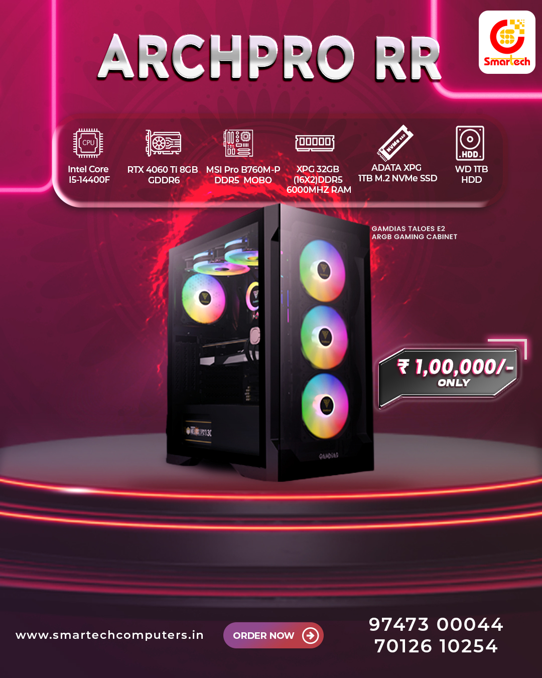 SMT ARCHPRO RR - Smartech Computers