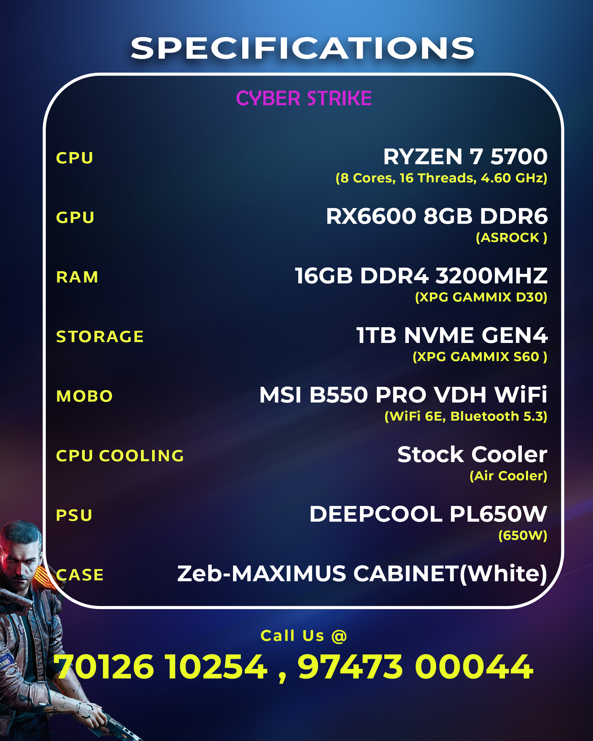 SMT CYBER STRIKE - Smartech Computers