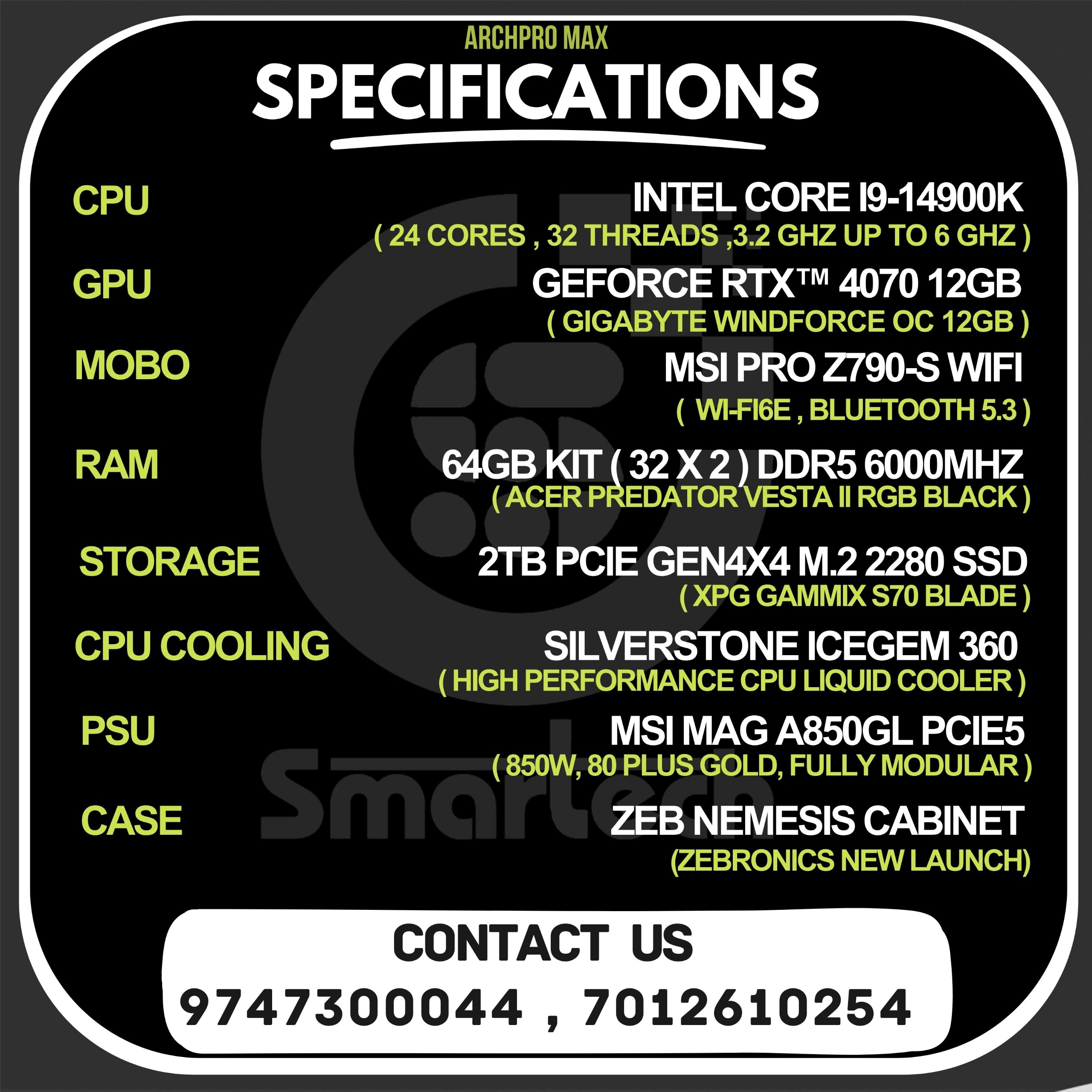 SMT ARCHPRO MAX - Smartech Computers