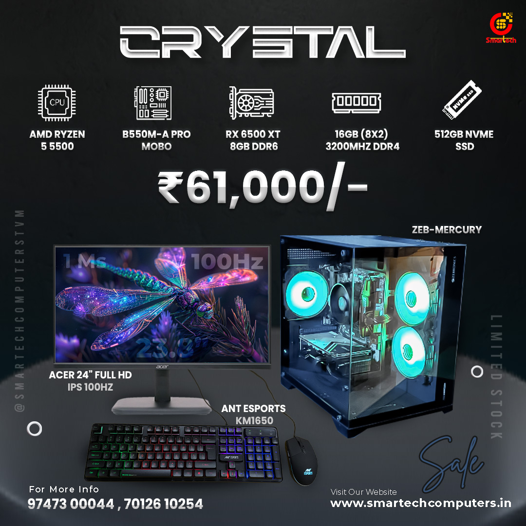 SMT CRYSTAL - Smartech Computers
